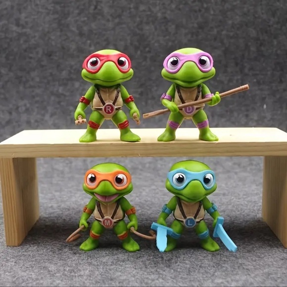 Toys | Ninja Turtles Figures Set | Poshmark